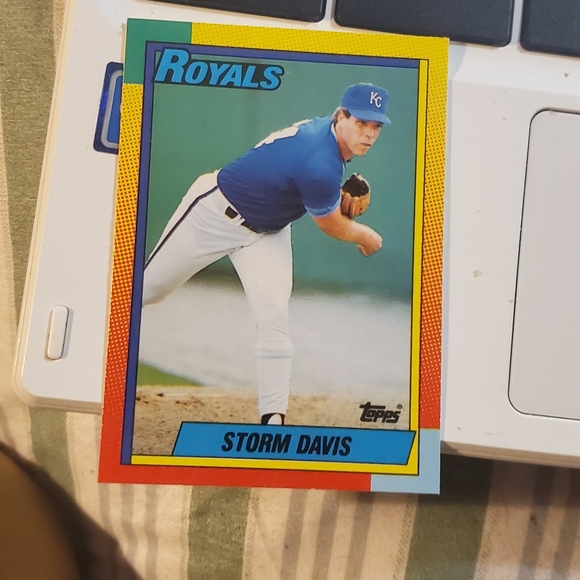 Other | Storm Davis Baseball Card | Poshmark